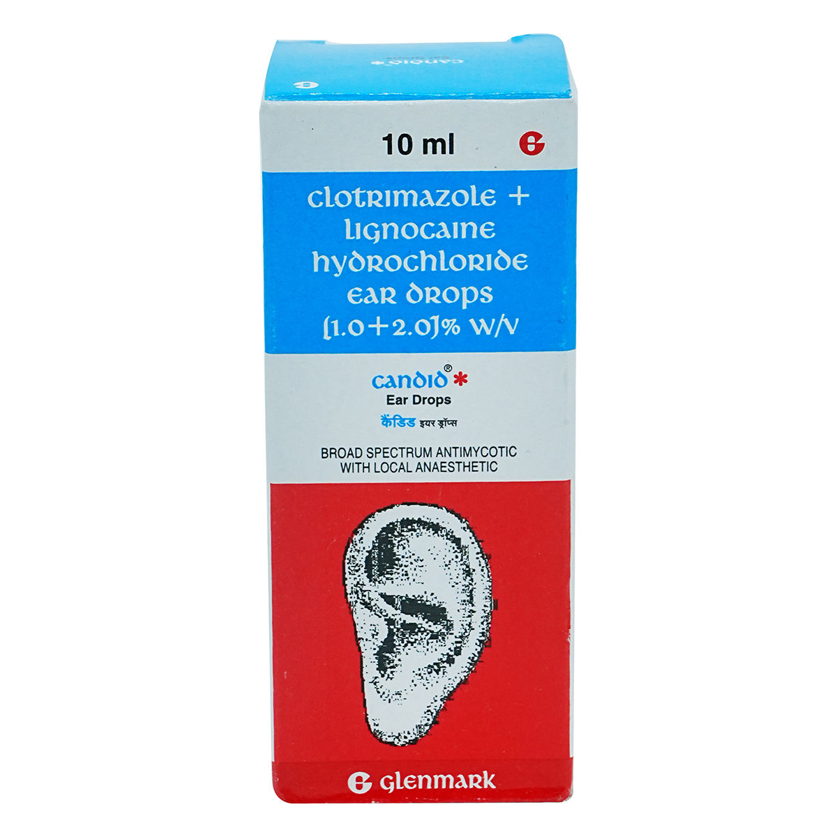 Candid Ear Drops 10 ml | Uses, Side Effects, Price | Apollo Pharmacy