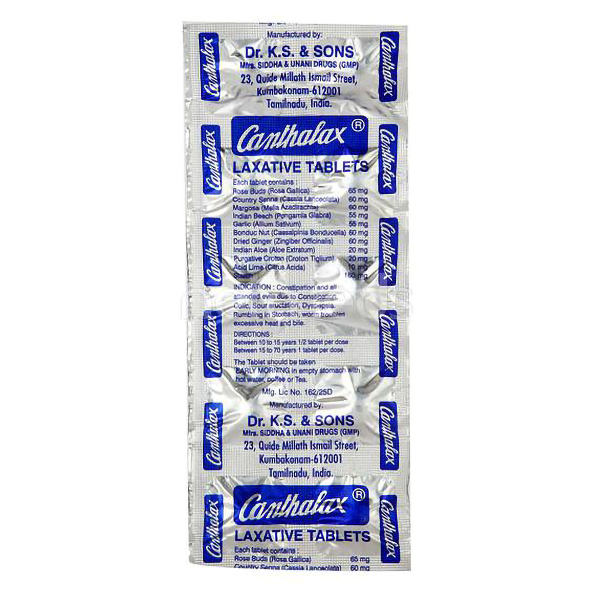 Buy Canthalex 10 Tablets | 19 Minutes Delivery | Apollo Pharmacy