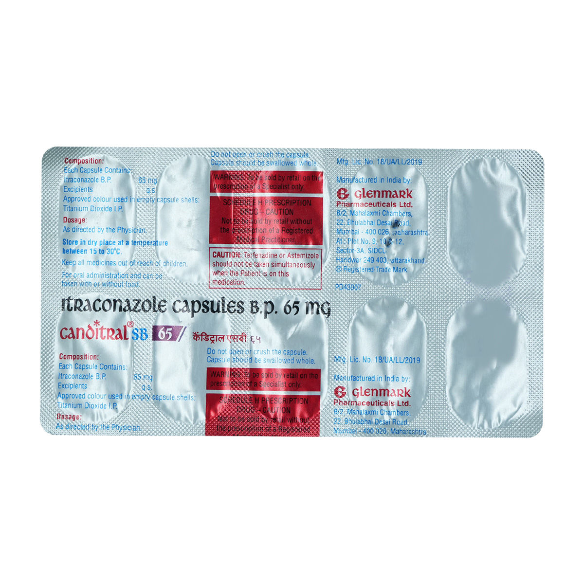 Canditral SB 65 Capsule | Uses, Side Effects, Price | Apollo Pharmacy