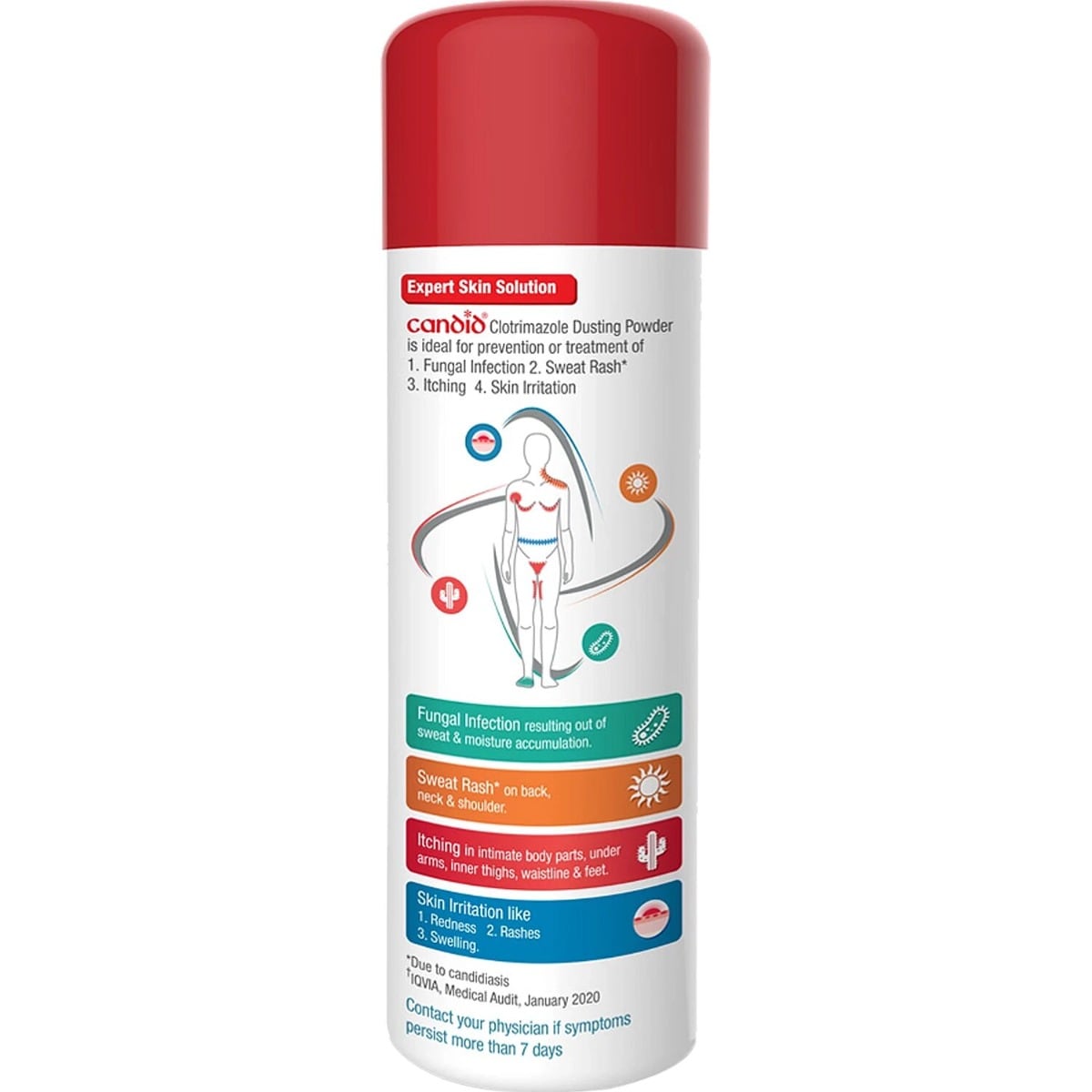 Buy Candid Dusting Powder 250 gm | 19 Minutes Delivery | Apollo Pharmacy