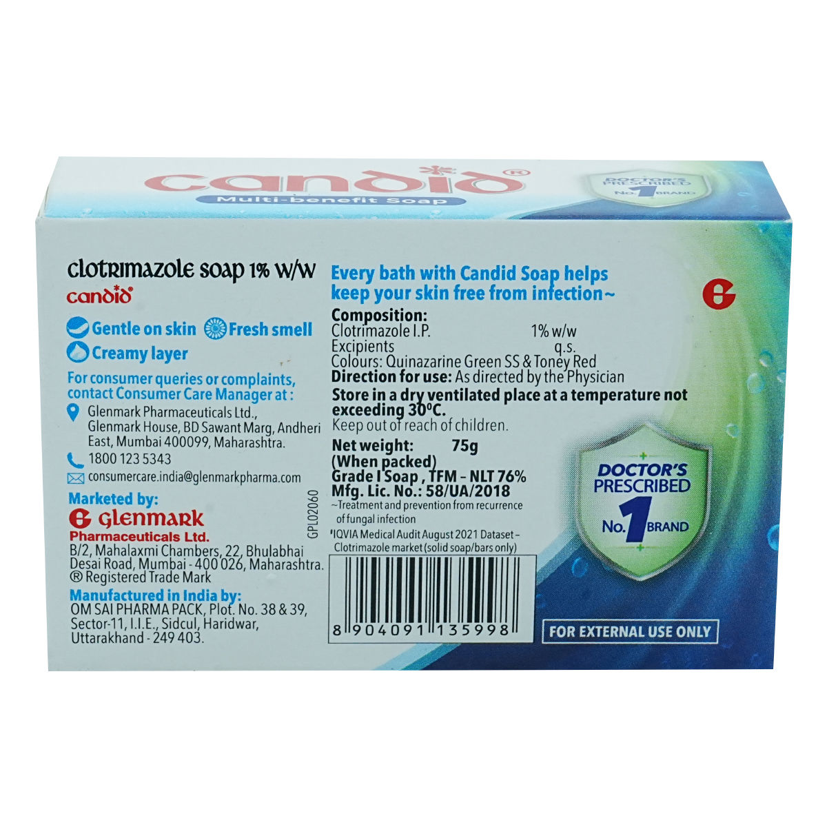 Candid New Multi-Benefit Soap | Uses, Side Effects, Price | Apollo Pharmacy