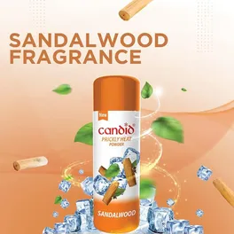 Buy Candid Prickly Heat Powder Sandalwood, 120 gm | 19 Minutes Delivery ...