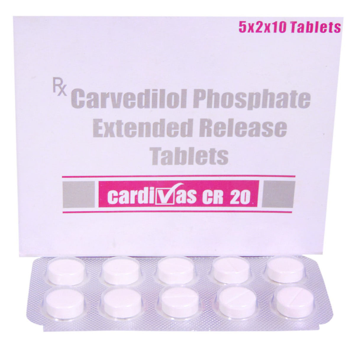 Cardivas CR 20 Tablet | Uses, Side Effects, Price | Apollo Pharmacy
