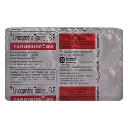 Carnisure 500 Tablet | Uses, Side Effects, Price | Apollo Pharmacy