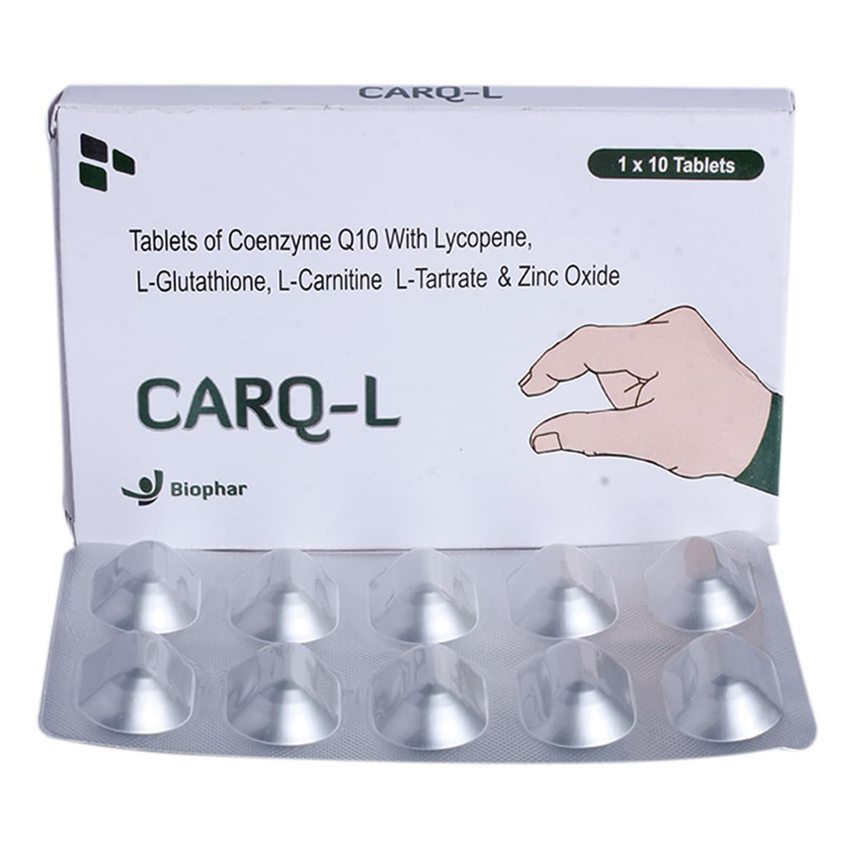 CARQ L Tablet 10's Price, Uses, Side Effects, Composition - Apollo Pharmacy