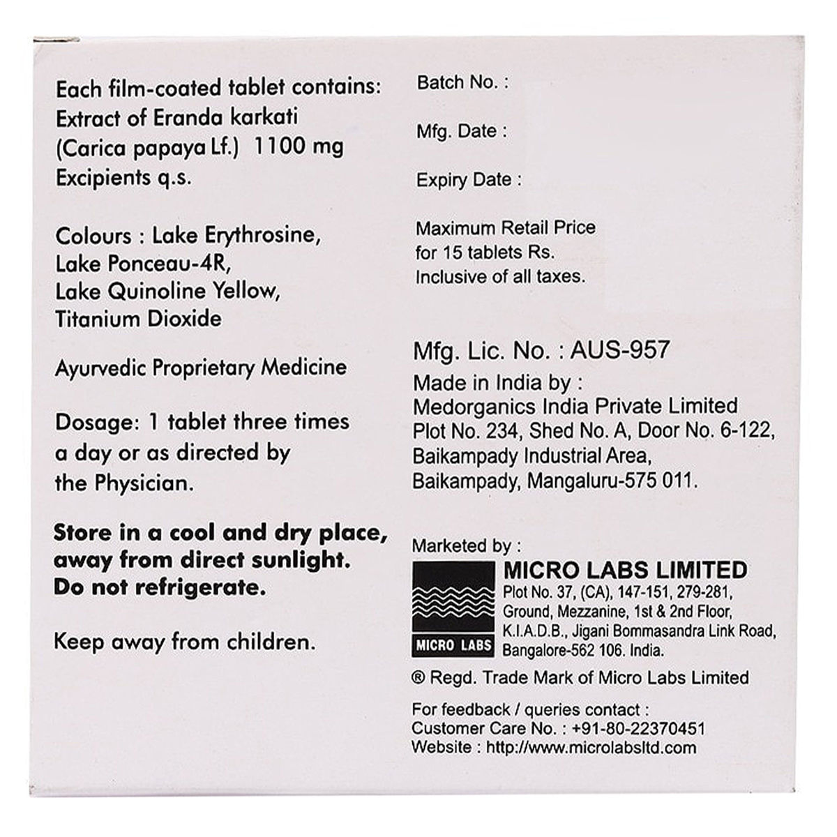 Caripill Tablet | Uses, Side Effects, Price | Apollo Pharmacy