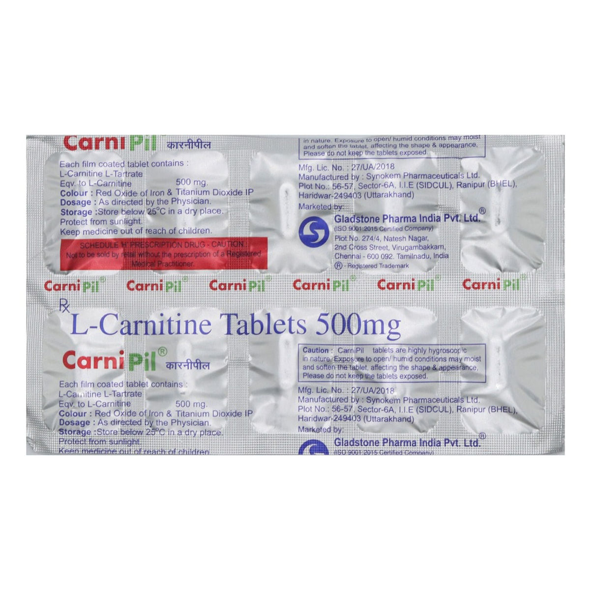 Carnipil Tablet 10's Price, Uses, Side Effects, Composition - Apollo ...