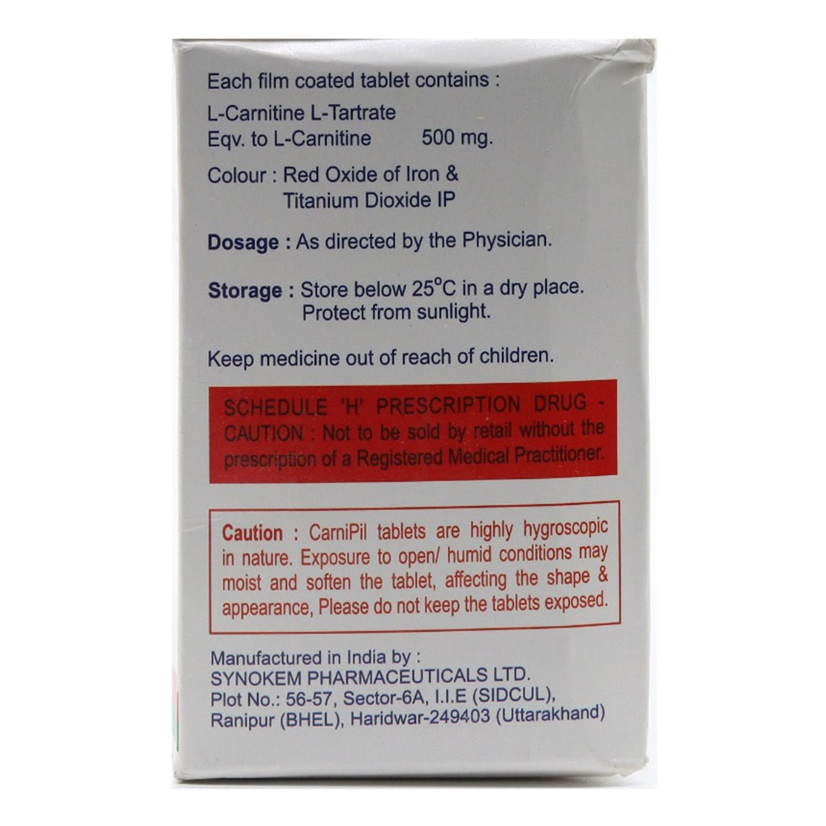 Carnipil Tablet 10's Price, Uses, Side Effects, Composition - Apollo ...