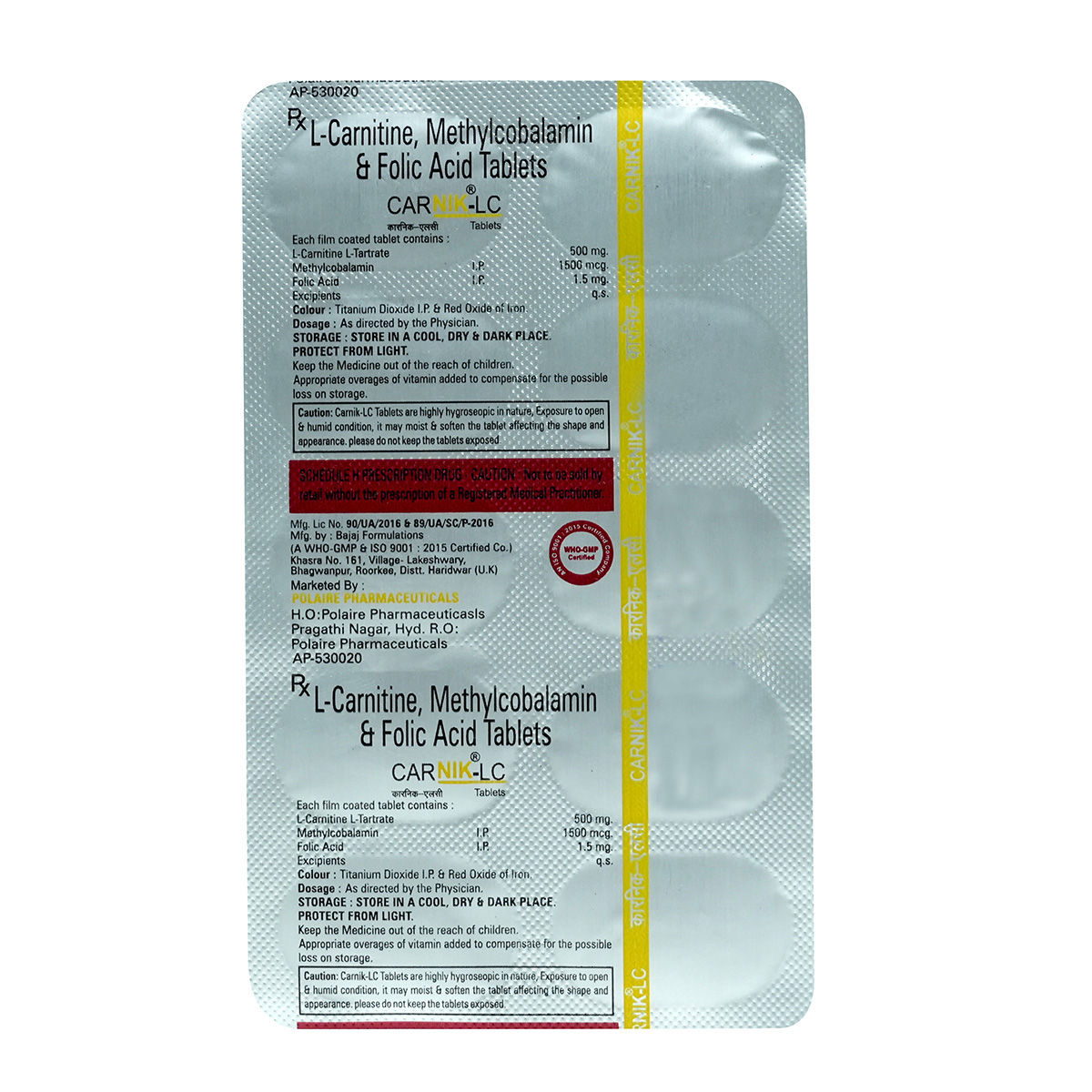 Carnik-LC Tablet | Uses, Side Effects, Price | Apollo Pharmacy