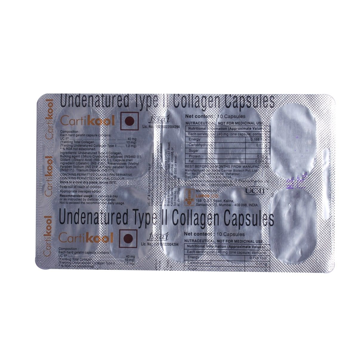 Cartikool Capsule 10's Price, Uses, Side Effects, Composition - Apollo ...