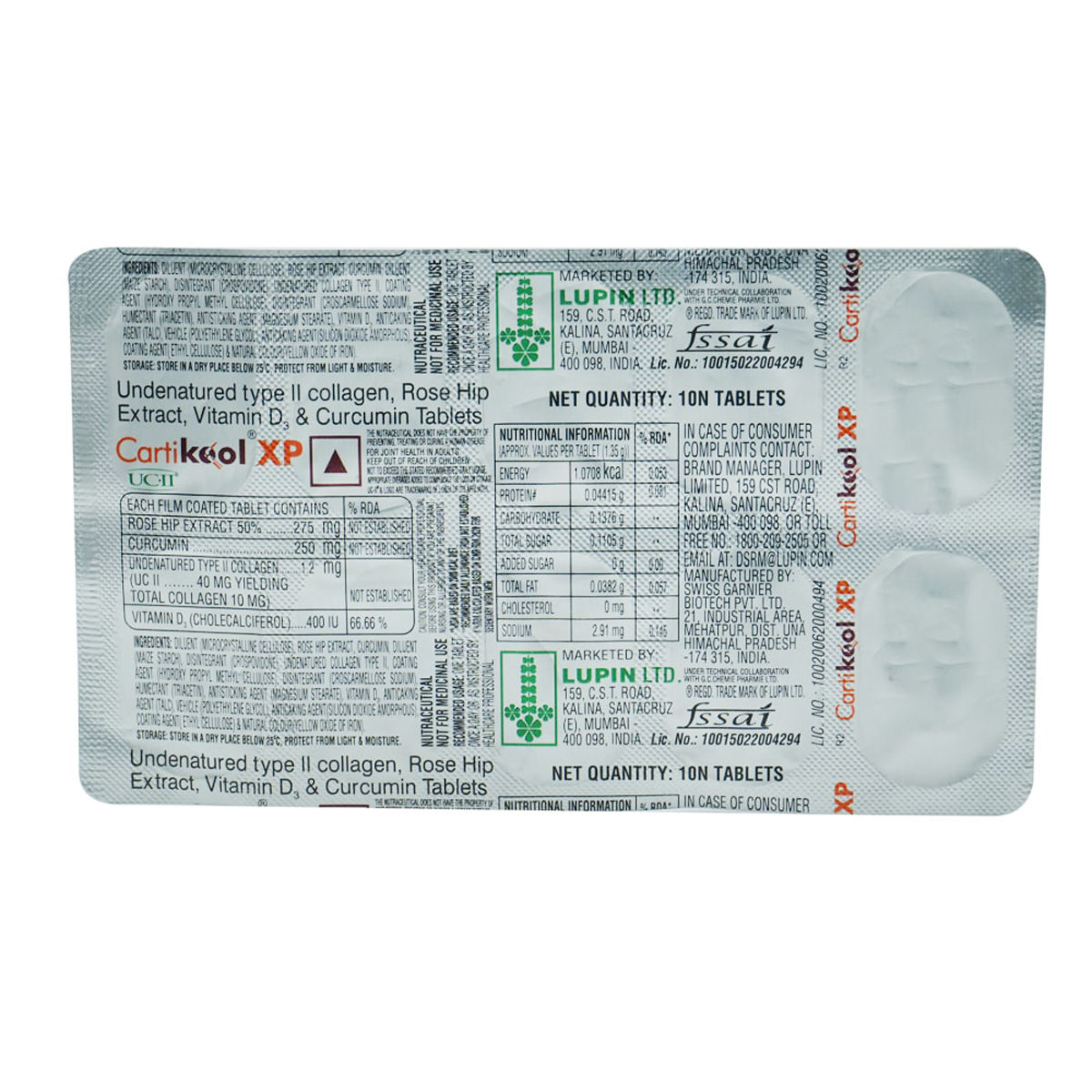 Cartikool XP Tablet | Uses, Side Effects, Price | Apollo Pharmacy