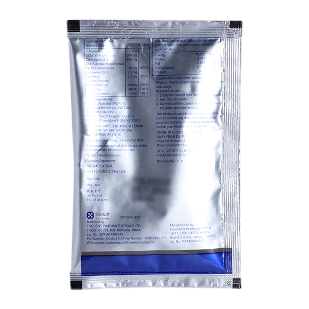 Carnisure LQ Sachet 10 gm Price, Uses, Side Effects, Composition ...