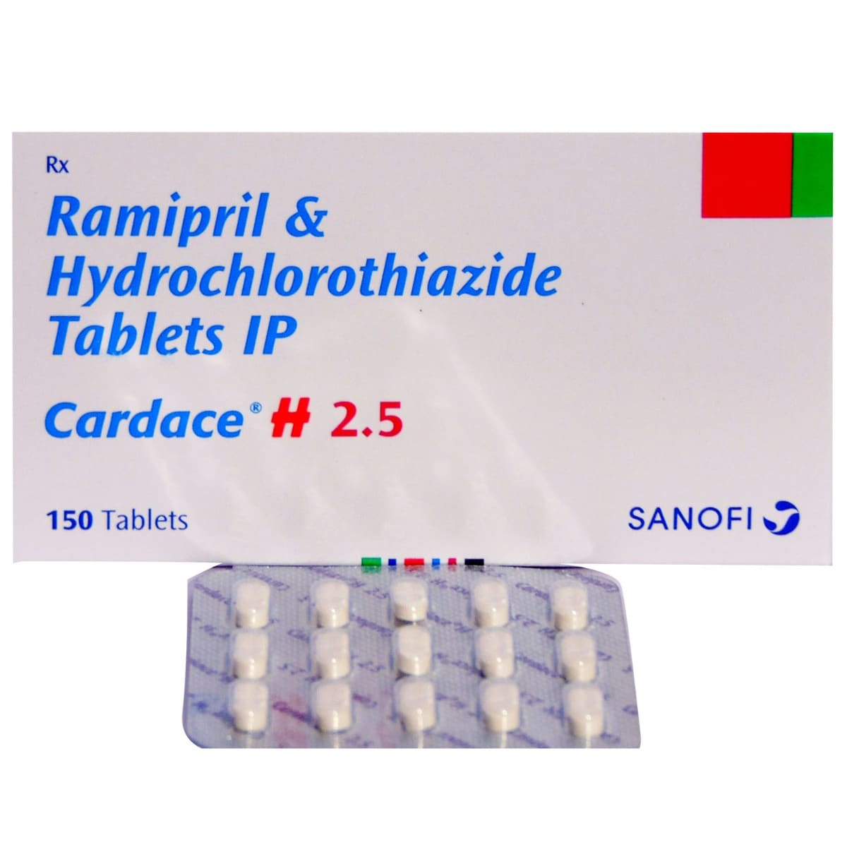 Cardace H 2.5 Tablet | Uses, Side Effects, Price | Apollo Pharmacy