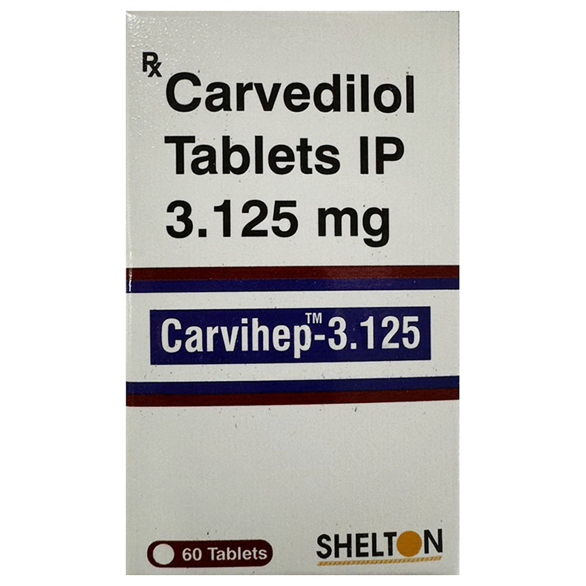 Carvihep-3.125 Tablet 60's | Uses, Side Effects, Price | Apollo Pharmacy