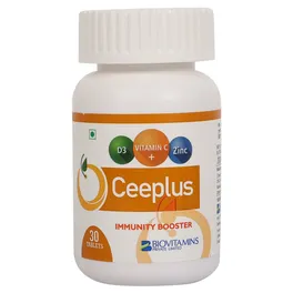 Buy Ceeplus Immunity Booster Tablets | 19 Minutes Delivery | Apollo ...