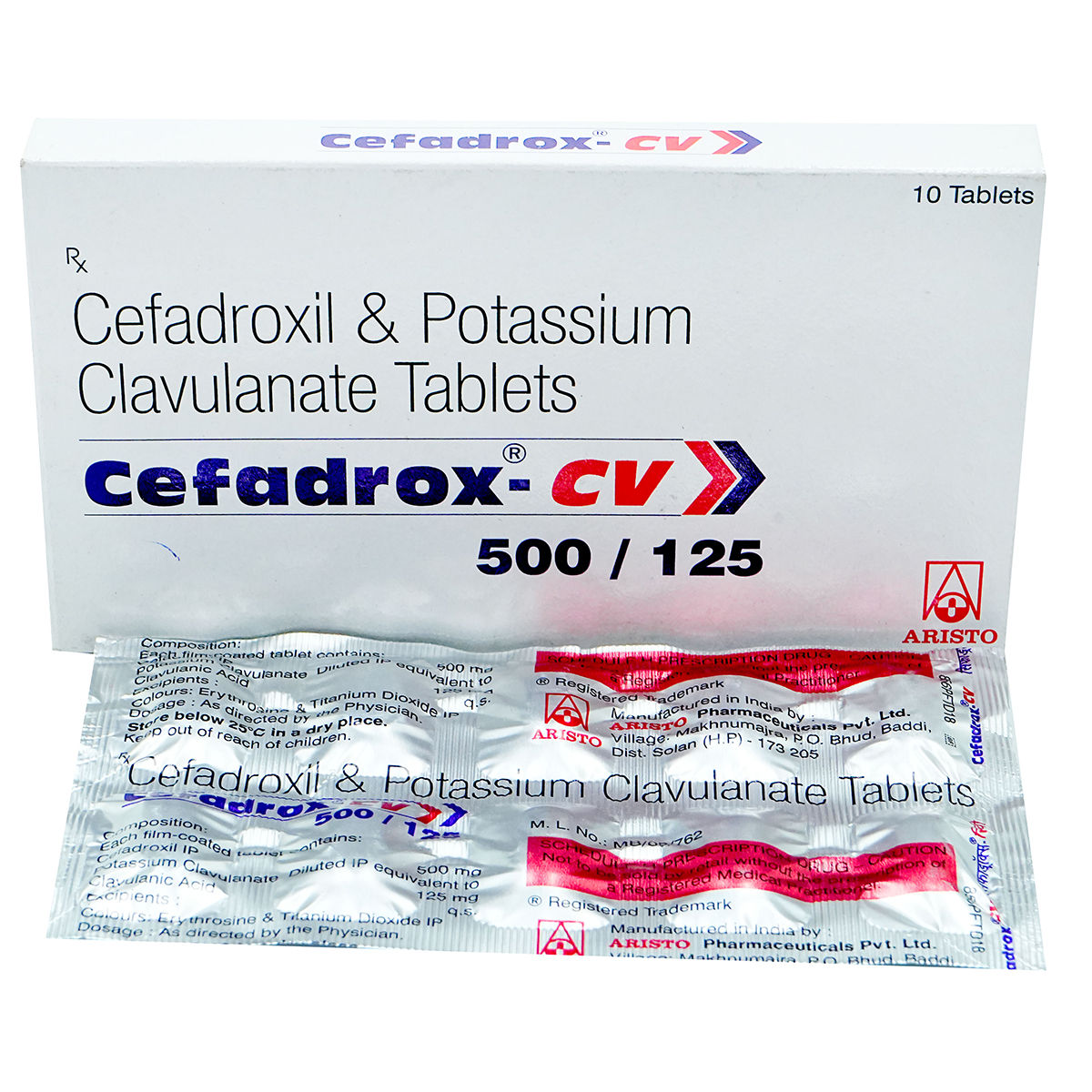 Cefadrox CV 500 Tablet | Uses, Side Effects, Price | Apollo Pharmacy