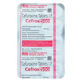 Cefrox-500mg Tablet | Uses, Side Effects, Price | Apollo Pharmacy