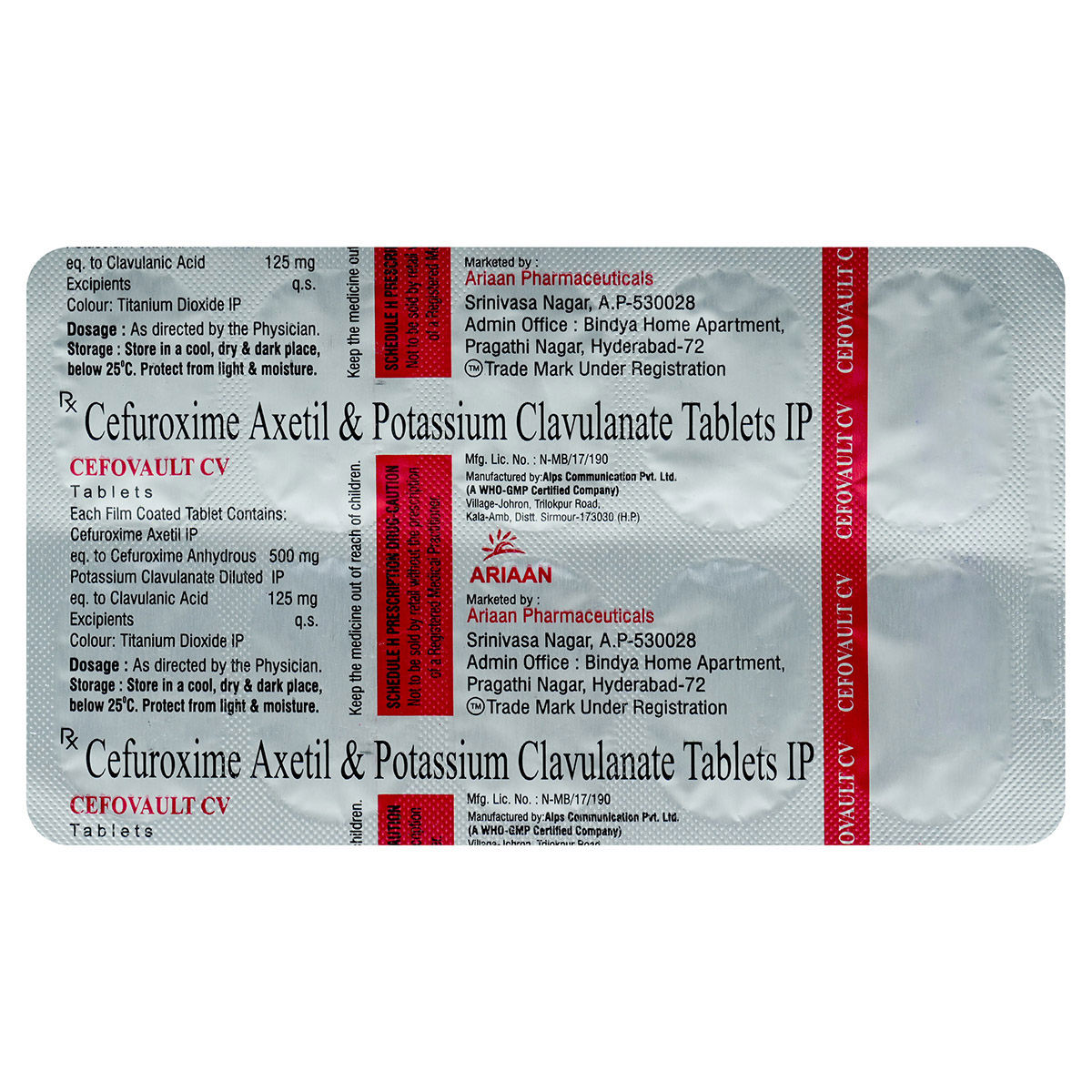 Cefovault CV Tablet | Uses, Side Effects, Price | Apollo Pharmacy