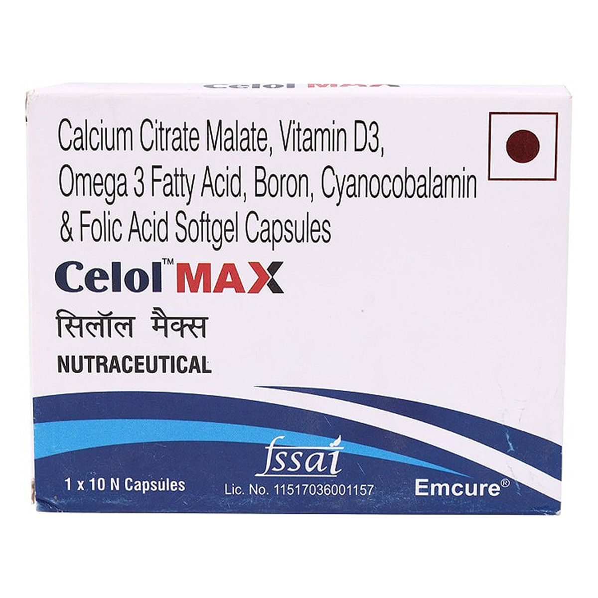 Celol Max Softgel Capsule 10's Price, Uses, Side Effects, Composition ...