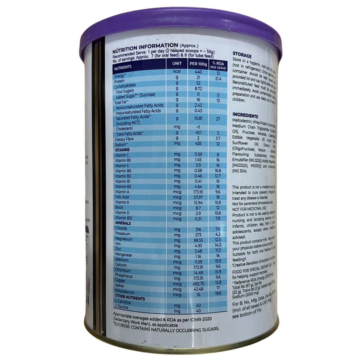 Celevida EN Vanilla Flavour Protein Powder | Uses, Side Effects, Price ...