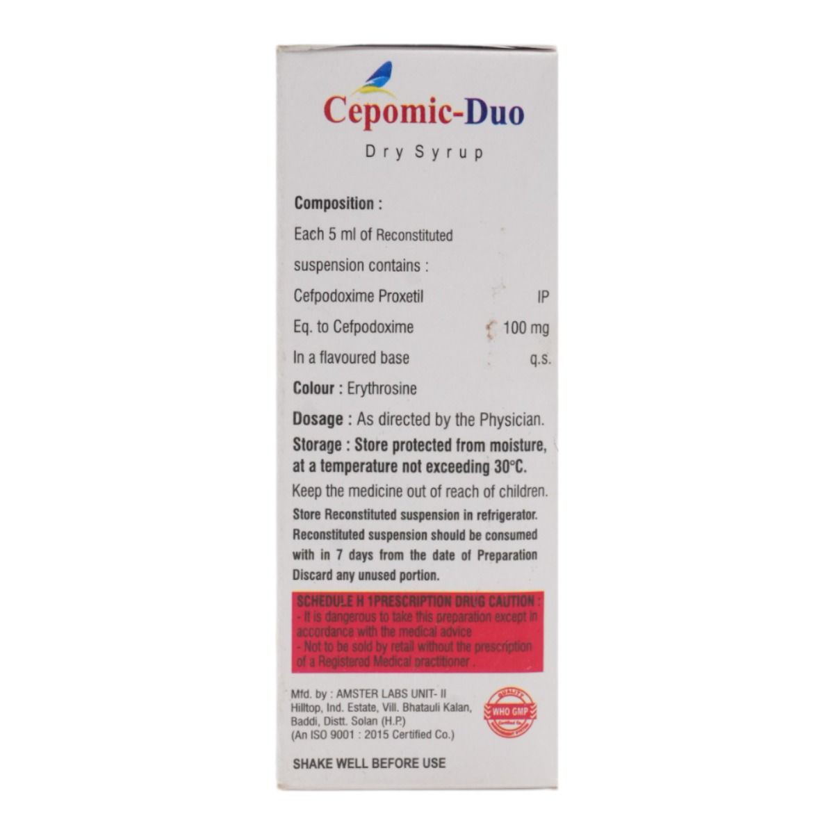 Cepomic Duo 100 mg Suspension 30 ml Price, Uses, Side Effects ...