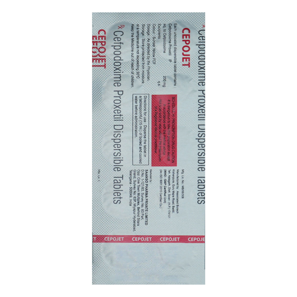 Cepojet Tablet | Uses, Side Effects, Price | Apollo Pharmacy