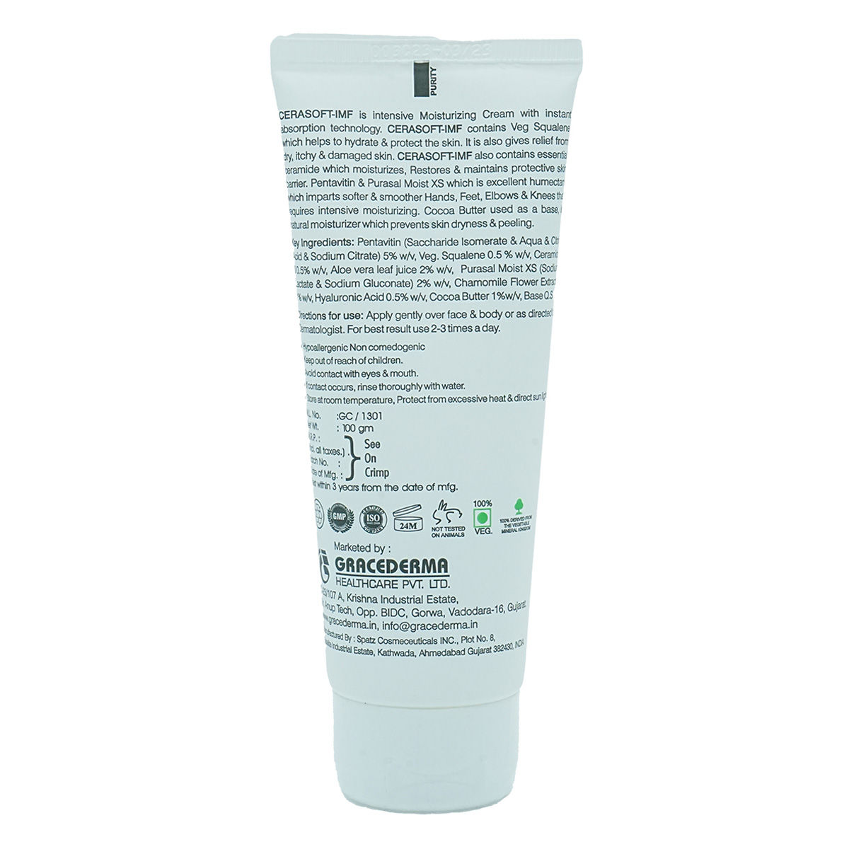 Buy Cerasoft Imf Cream 100 gm | 19 Minutes Delivery | Apollo Pharmacy