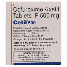 Cetil 500 Tablet | Uses, Side Effects, Price | Apollo Pharmacy