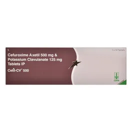 Cetil CV 500 Tablet | Uses, Side Effects, Price | Apollo Pharmacy