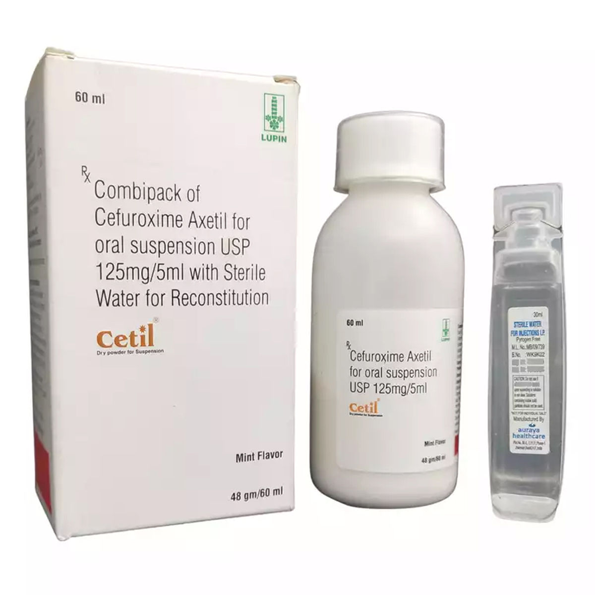 Cetil 125 Oral Suspension 10.8 gm/60 ml Price, Uses, Side Effects ...