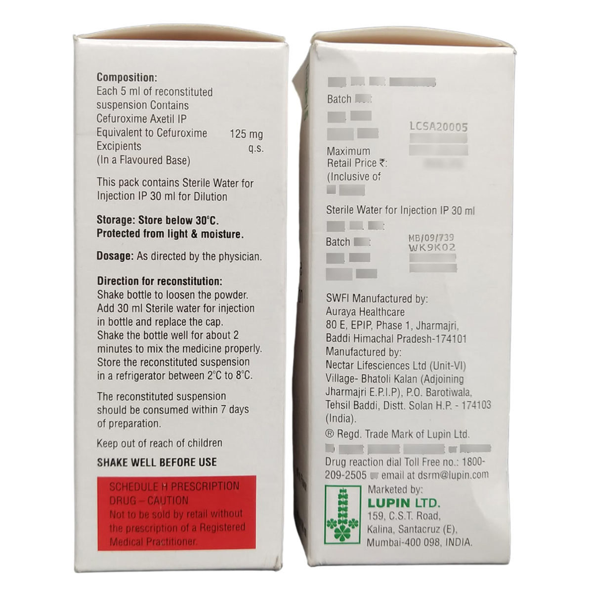 Cetil 125 Oral Suspension 10.8 gm/60 ml Price, Uses, Side Effects ...