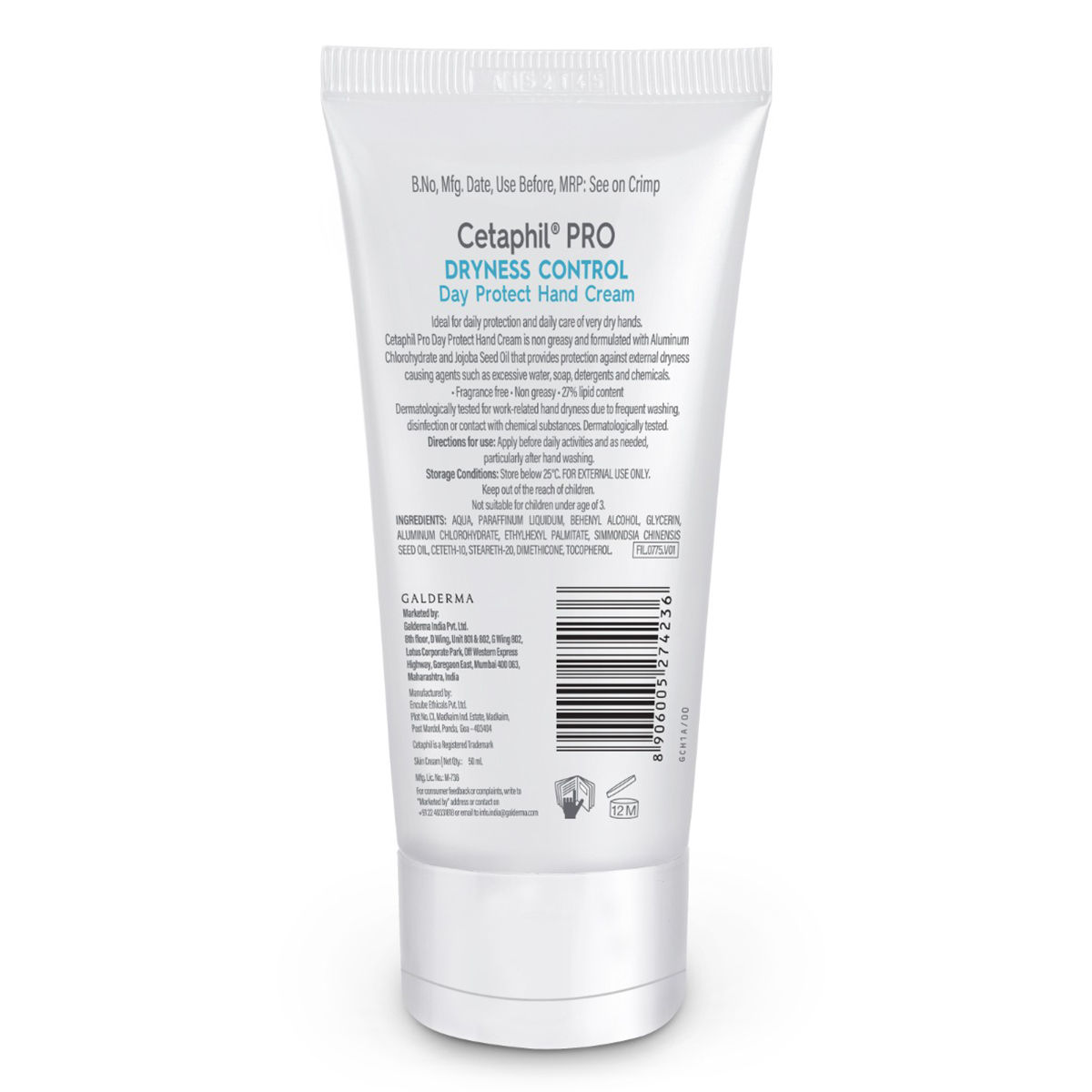 Cetaphil Pro Day Protect Hand Cream, 50 ml Price, Uses, Side Effects ...