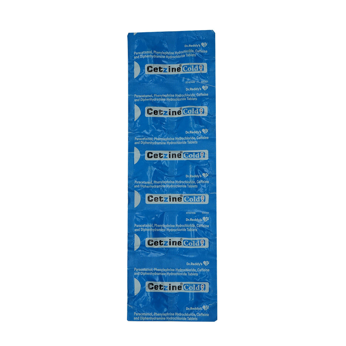Cetzine Cold Tablet | Uses, Side Effects, Price | Apollo Pharmacy