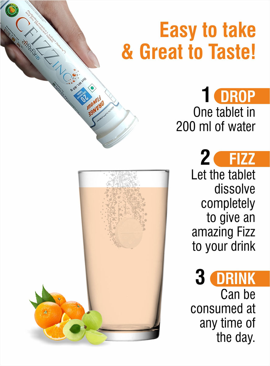 Cfizzinc Tablet 10's Price, Uses, Side Effects, Composition - Apollo ...