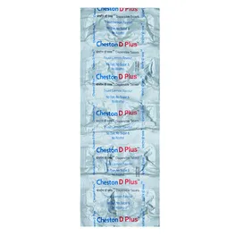 Cheston D Plus Sugar Free Trusil Lemon DT Tablet | Uses, Side Effects ...