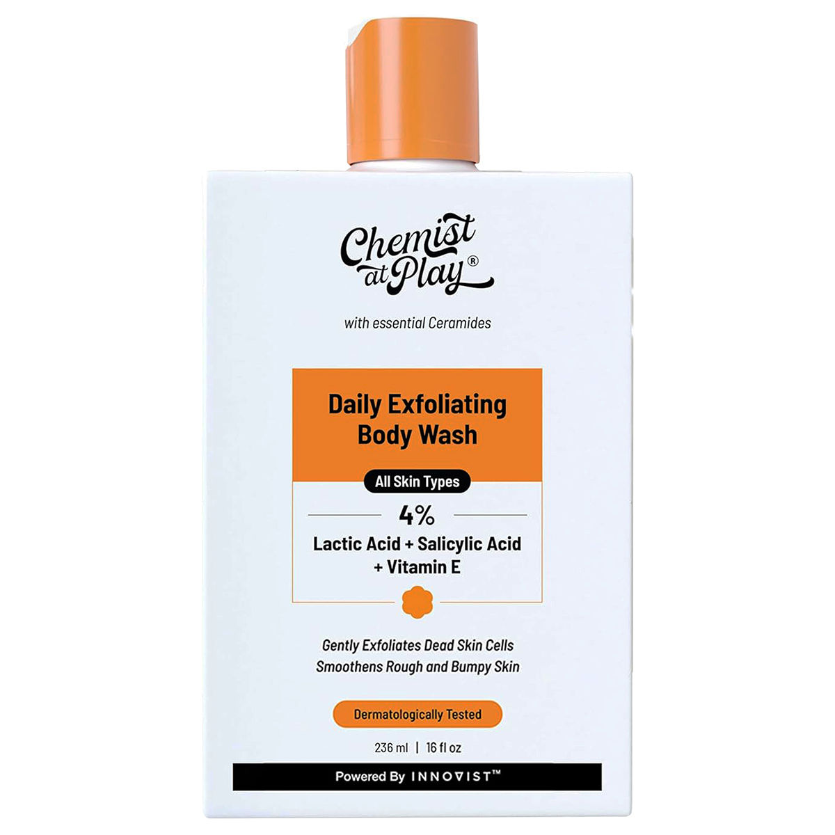 Buy Chemist At Play Daily Exfoliating Body Wash, 236 ml | 19 Minutes ...