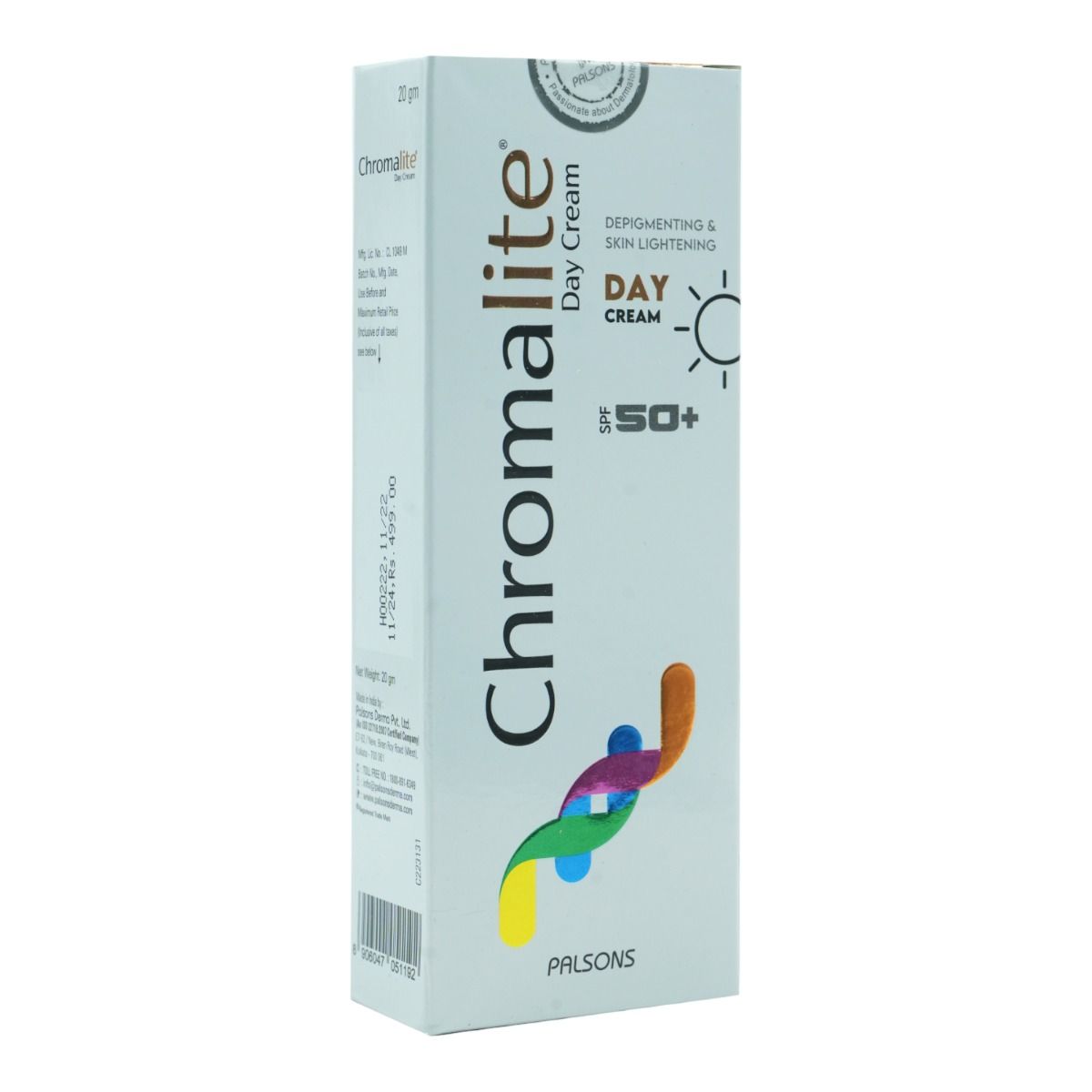 Chromalite Spf 50+ Day Cream 20 gm Price, Uses, Side Effects ...
