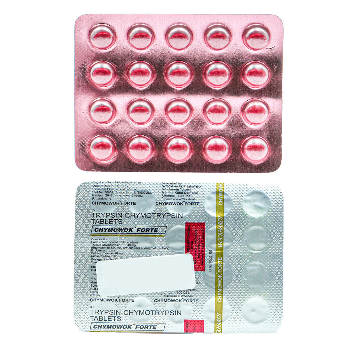 Chymowok Forte Tablet | Uses, Side Effects, Price | Apollo Pharmacy