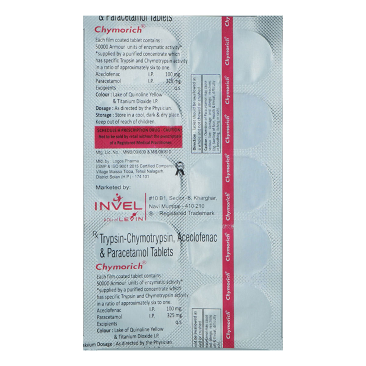 Chymorich Tablet | Uses, Side Effects, Price | Apollo Pharmacy