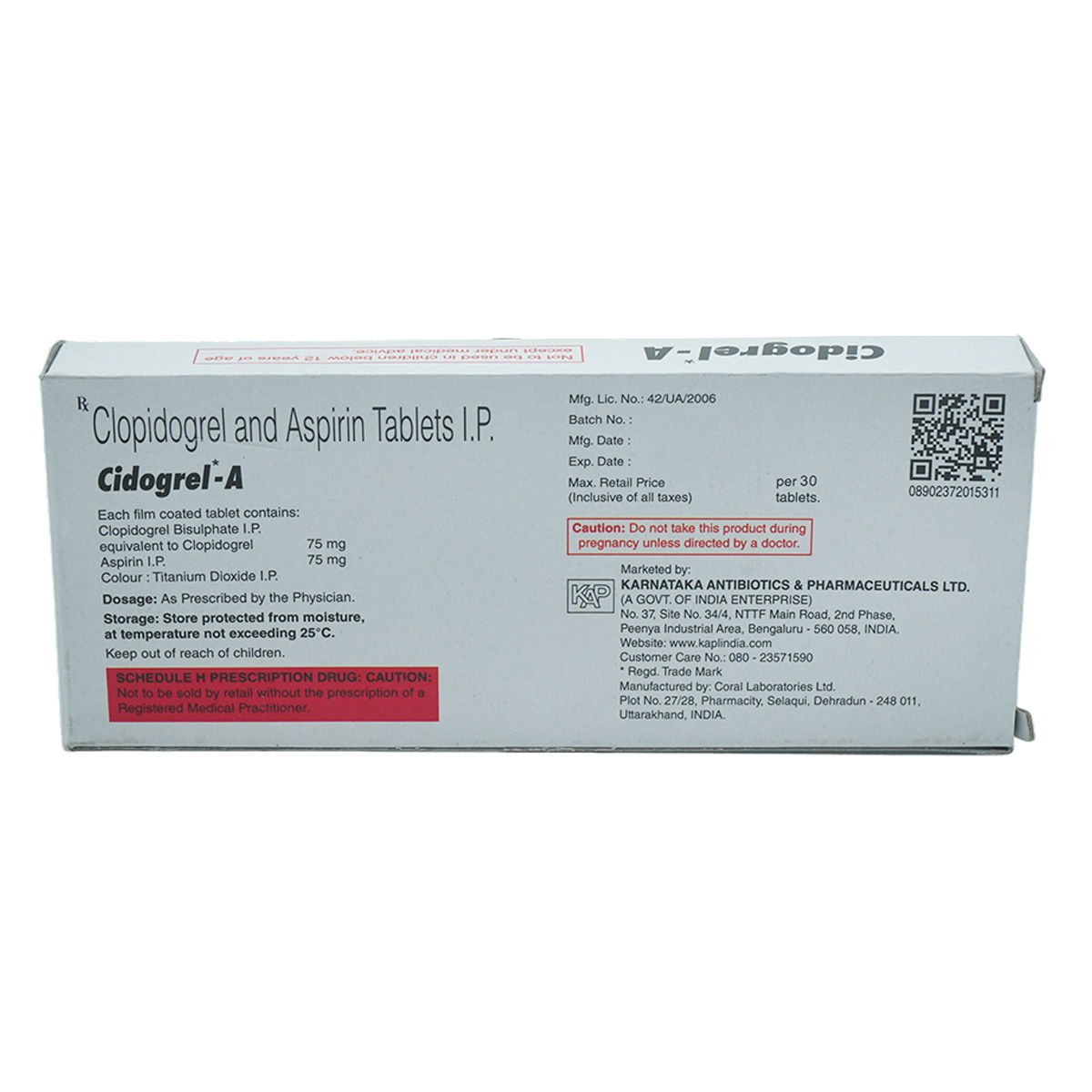 CIDOGREL A TABLET Price, Uses, Side Effects, Composition - Apollo Pharmacy