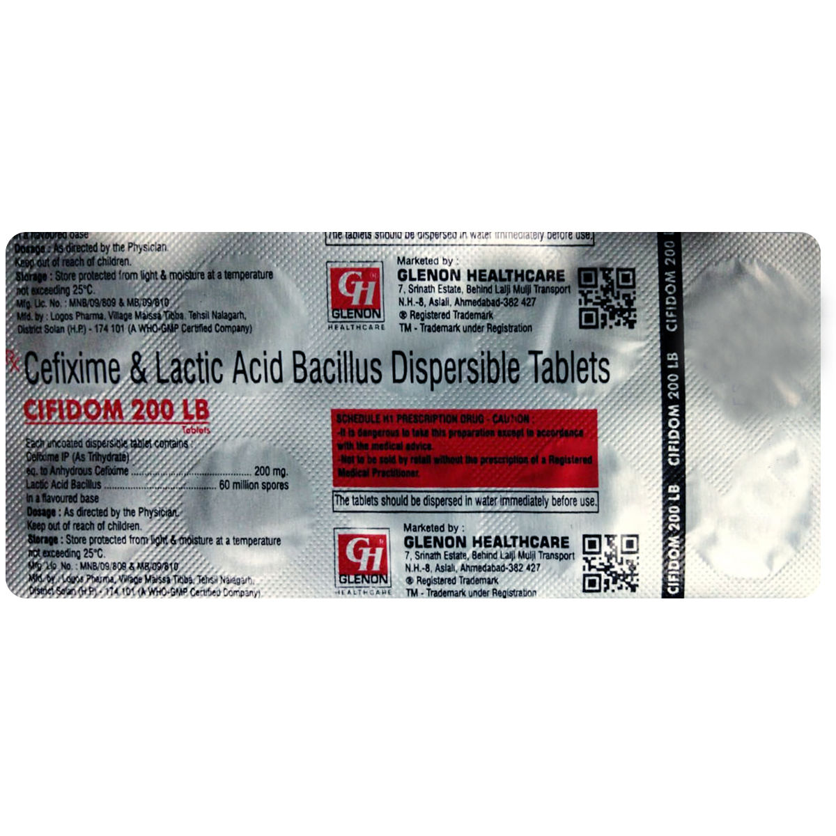 Cifidom 200 LB Tablet | Uses, Side Effects, Price | Apollo Pharmacy