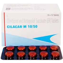 Cilacar-M 10/50 Tablet | Uses, Side Effects, Price | Apollo Pharmacy
