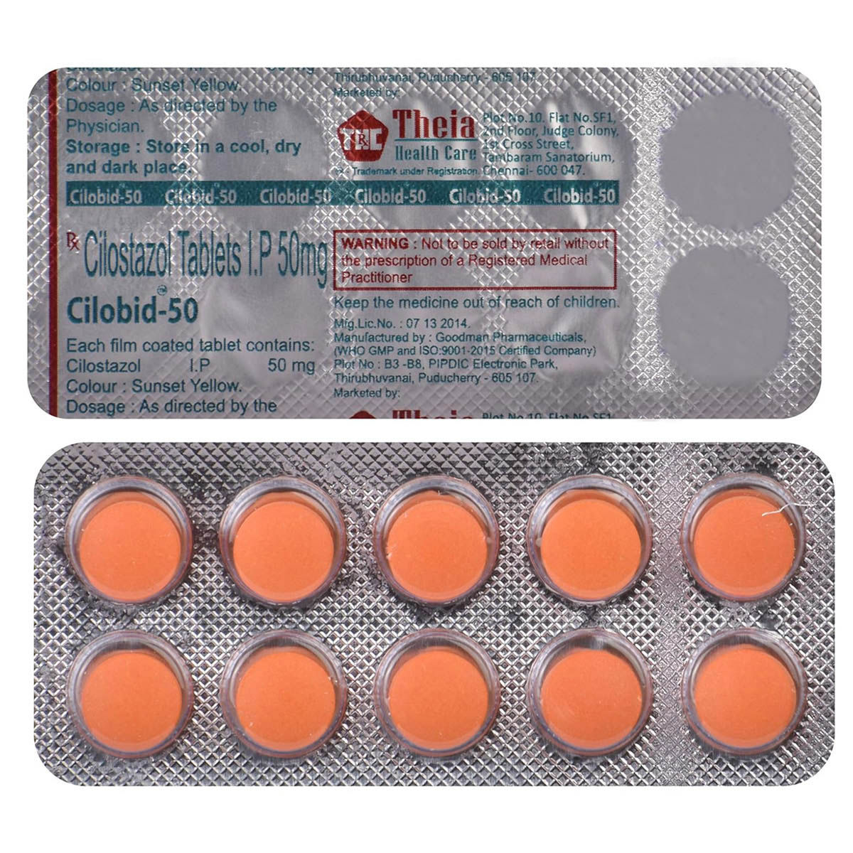 Cilobid-50 Tablet | Uses, Side Effects, Price | Apollo Pharmacy