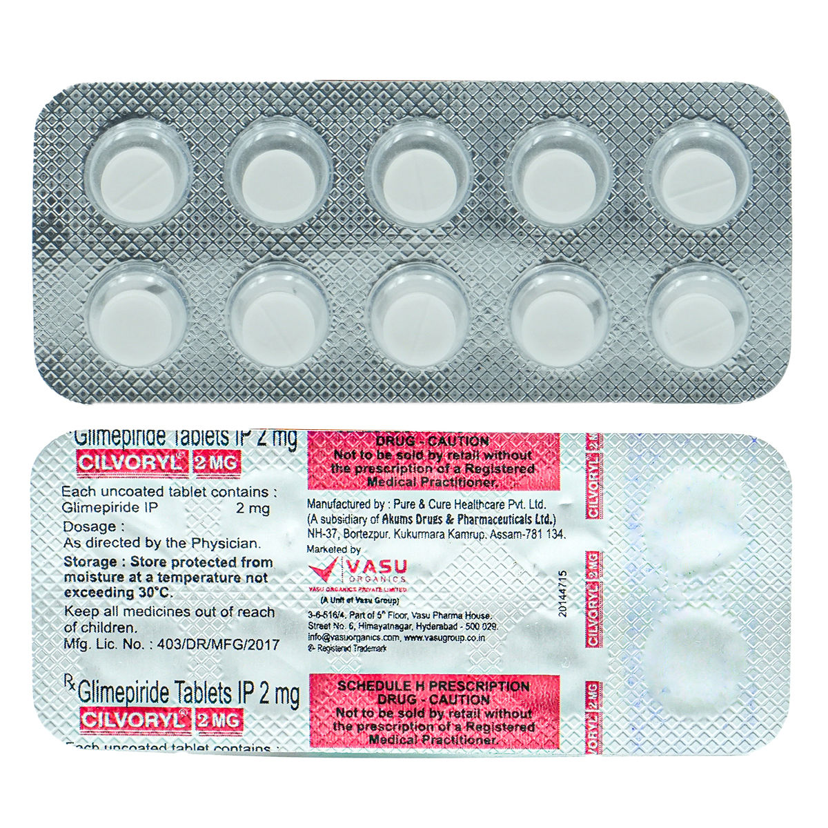 CILVORYL 2MG TABLET | Uses, Side Effects, Price | Apollo Pharmacy