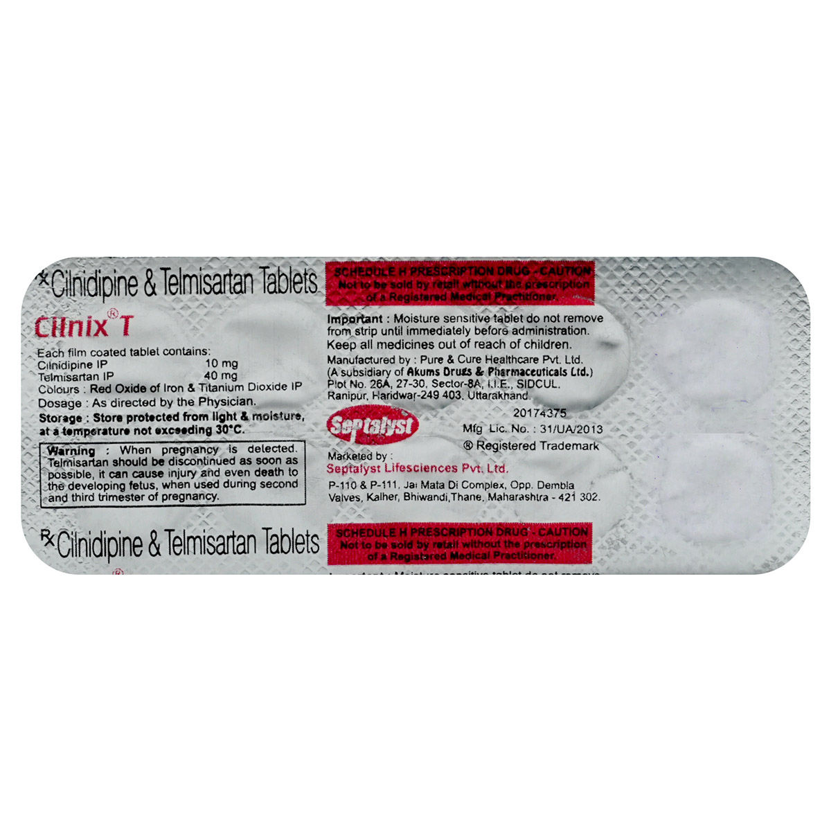 Cilnix T Tablet | Uses, Side Effects, Price | Apollo Pharmacy