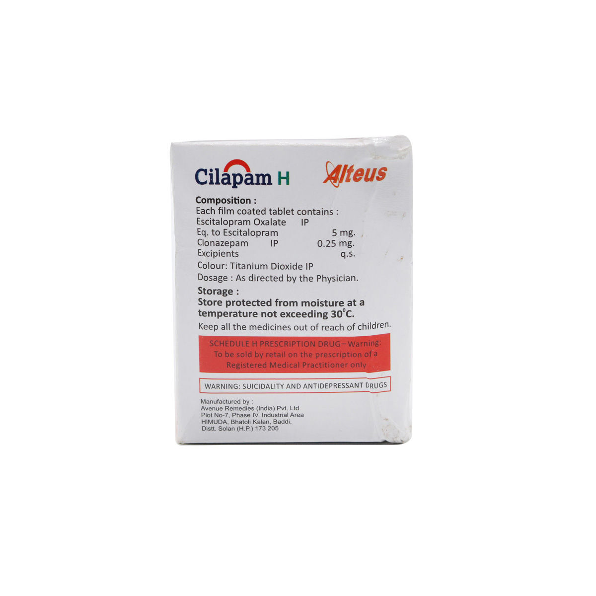 Cilapam-H Tablet 15's Price, Uses, Side Effects, Composition - Apollo ...