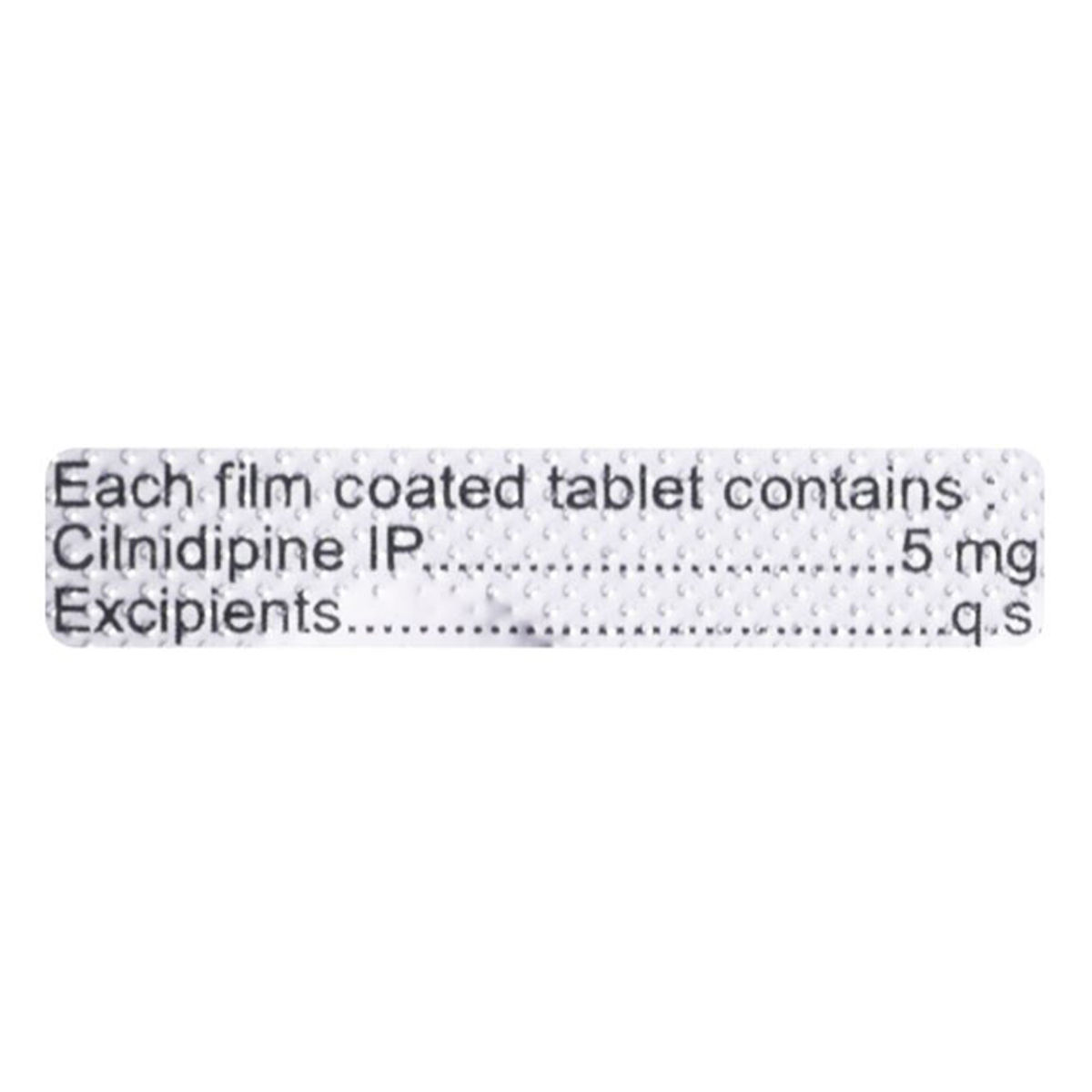 Cilnipine 5 mg Tablet 15's Price, Uses, Side Effects, Composition ...