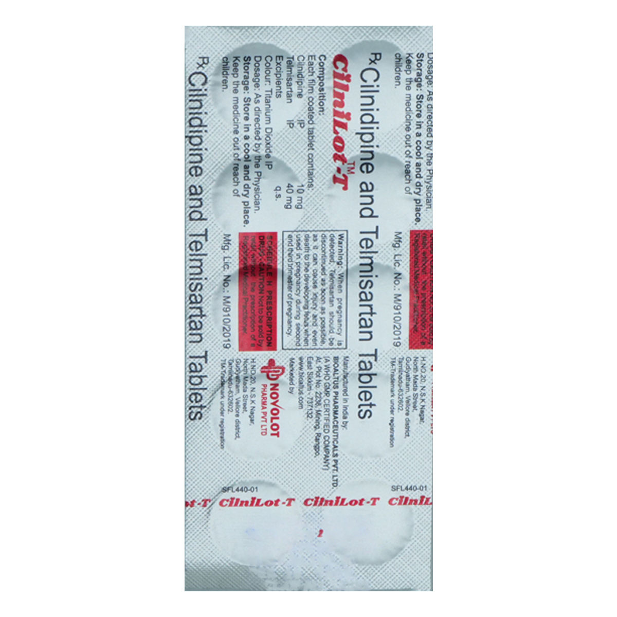 Cilnilot-T Tablet | Uses, Side Effects, Price | Apollo Pharmacy