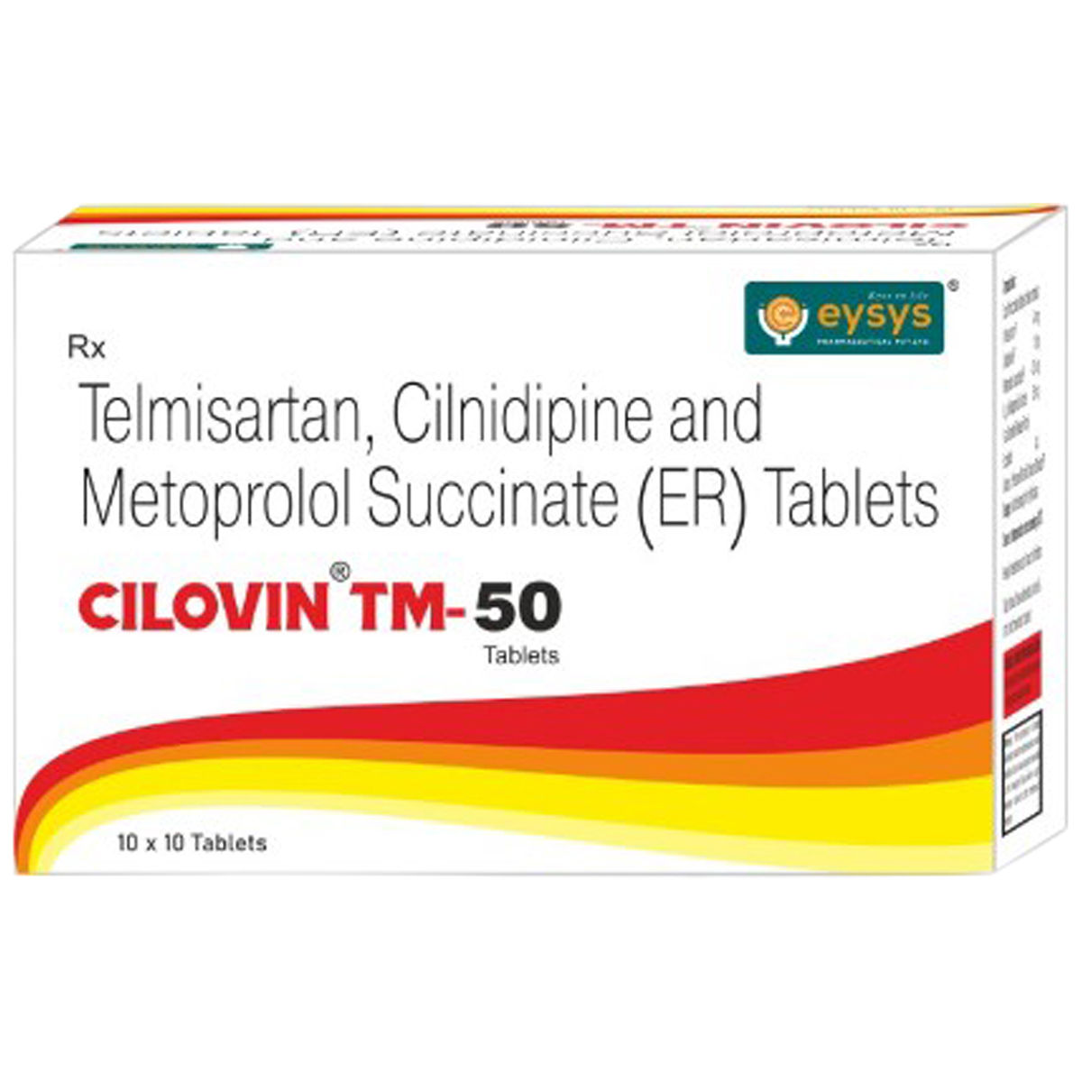 Cilovin TM-50 Tablet 10's | Uses, Side Effects, Price | Apollo Pharmacy
