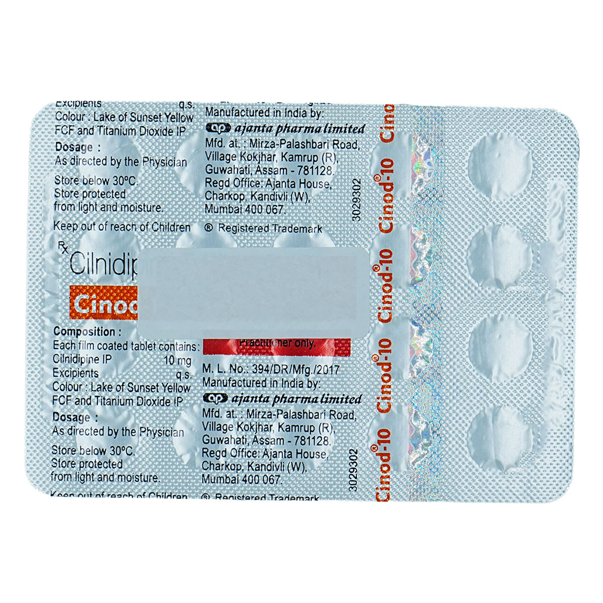 Cinod-10 Tablet | Uses, Side Effects, Price | Apollo Pharmacy